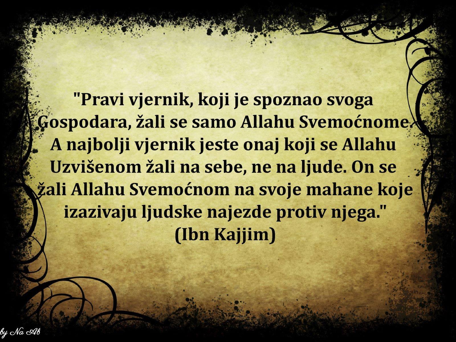 Foto islam - islamske slike i citati Archives - Page 4 of 5 - Menhedž